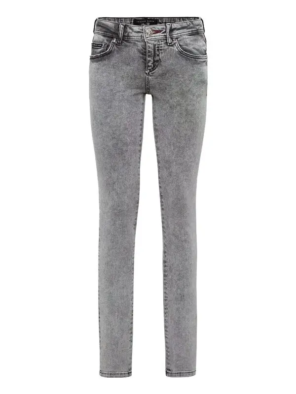 Philipp Plein Slim Fit Jeans - Grey