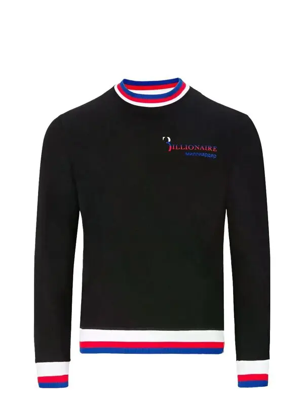 BILLIONAIRE Crewneck Sweatshirt - Black