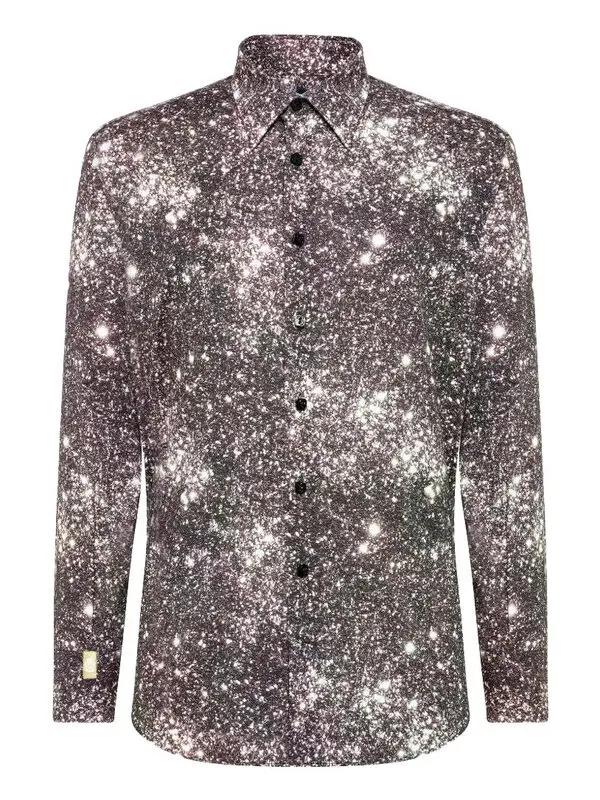 BILLIONAIRE Patterned Shirt - Red