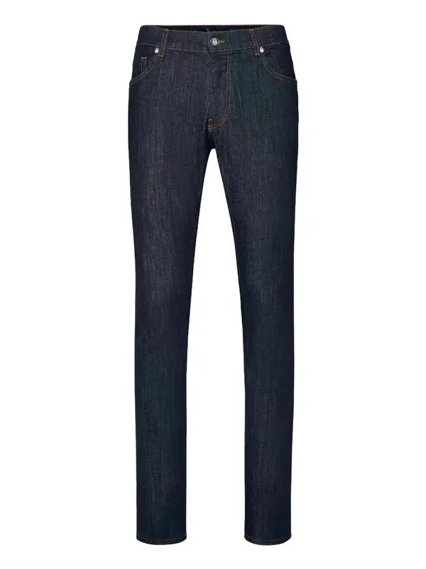BILLIONAIRE Crest Straight-cut Jeans - Blue