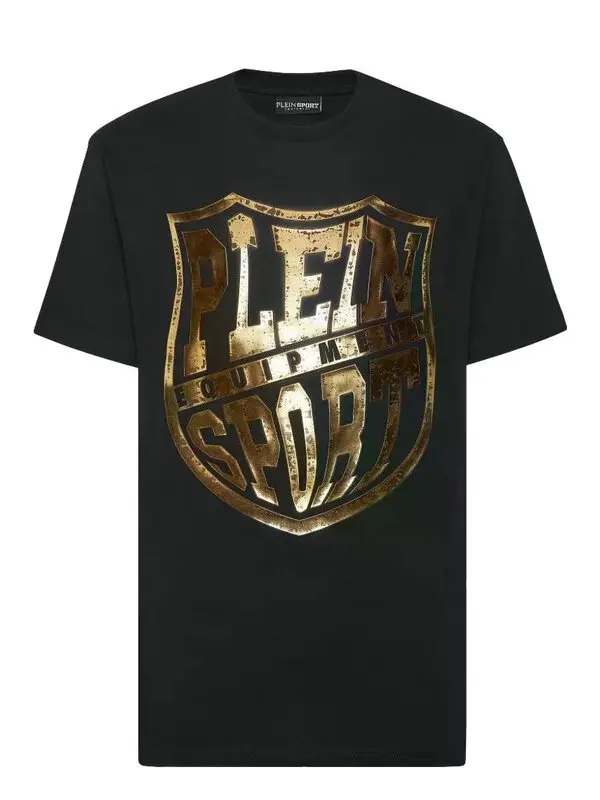 PLEIN SPORT Logo-print T-shirt - Black