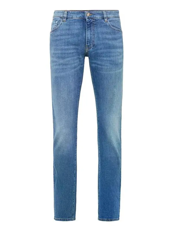 BILLIONAIRE Straight Leg Jeans - Blue