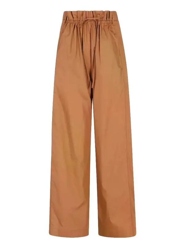 TELA Drawstring-fastening Trousers - Neutrals