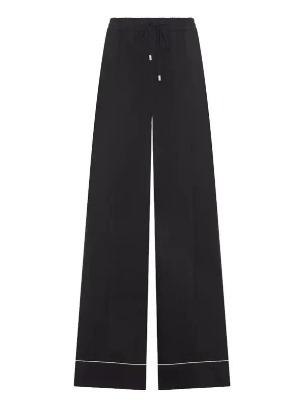 Sportmax Drawstring Trousers - Black