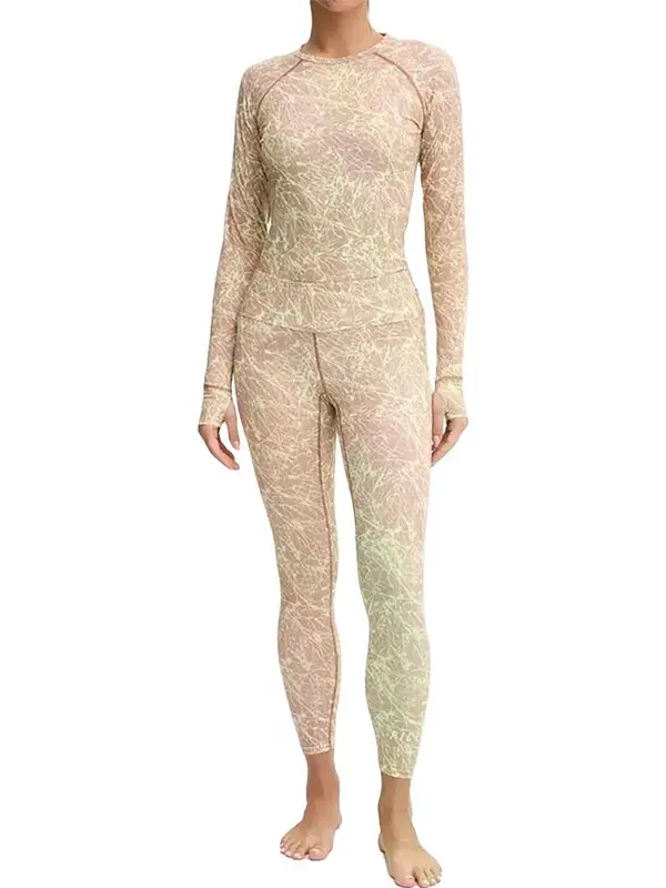 PICTURE ORGANIC CLOTHING Printed Tights - Pink