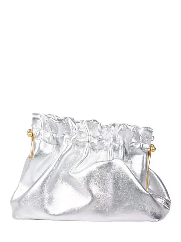 AMATO DANIELE Metallic Clutch - Silver