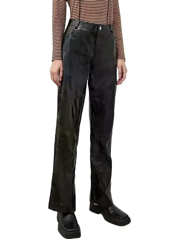 RÉSUMÉ Straight-leg Trousers - Black