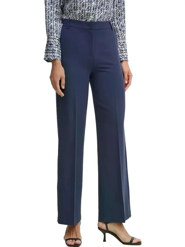 Sisley Flared Trousers - Blue
