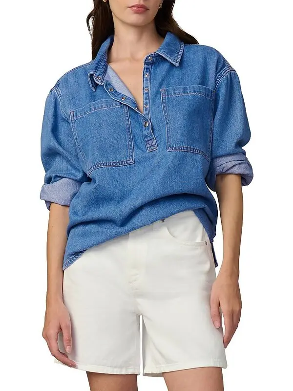 Joe's Jeans The Easy Denim Popover Shirt - Notable
