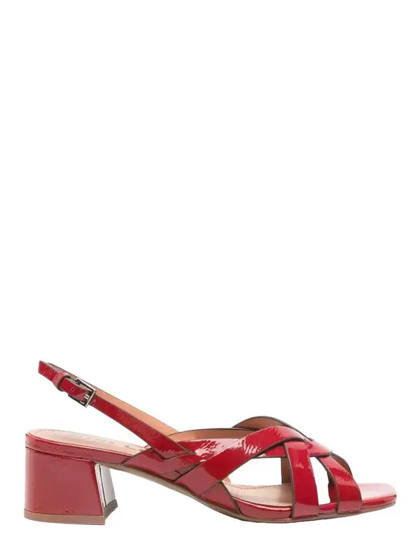 BIBI LOU Square-toe Sandals - Red