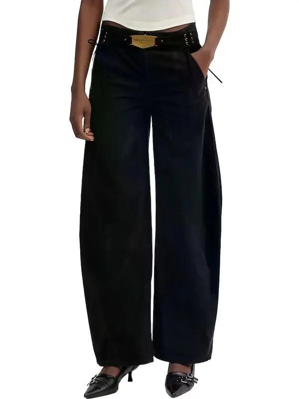 Miss Sixty Wide-leg Jeans - Black