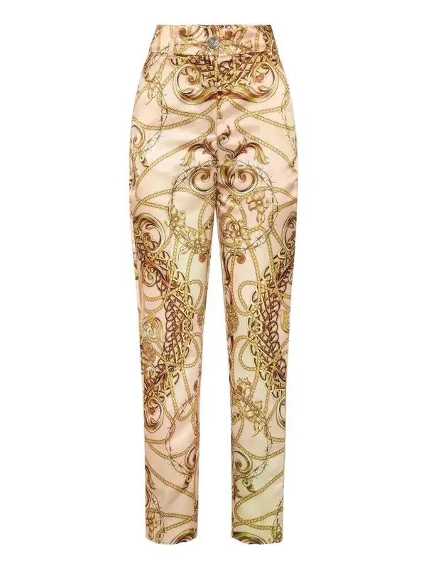 Philipp Plein Printed Trousers - Neutrals