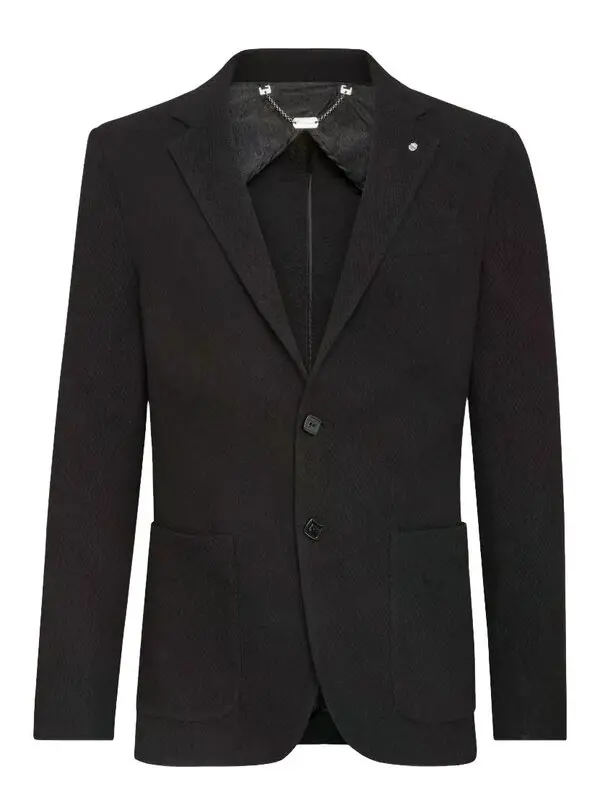BILLIONAIRE Tailored Fit Blazer - Black