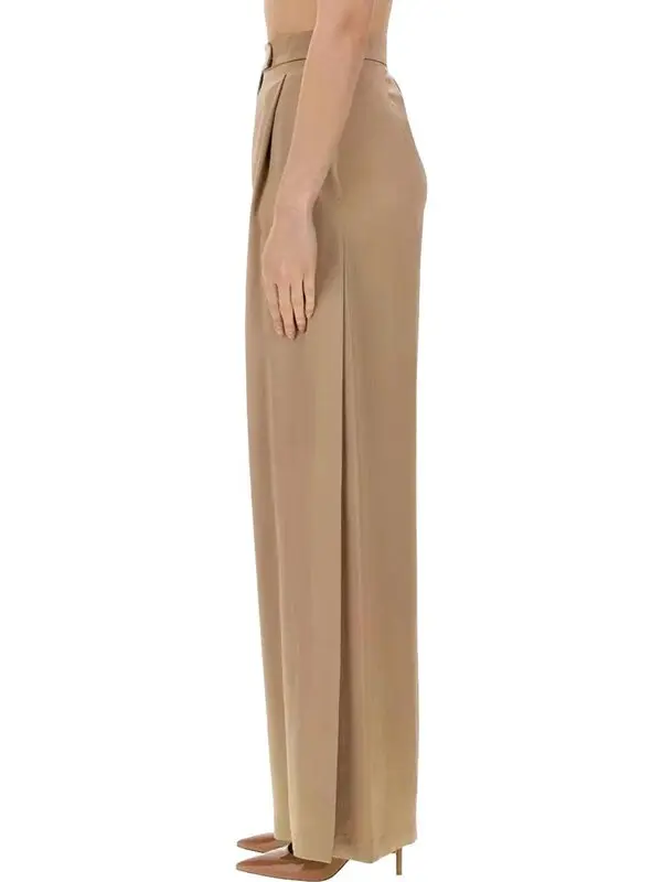 Max Mara Fiesta Pleated Trousers - Neutrals