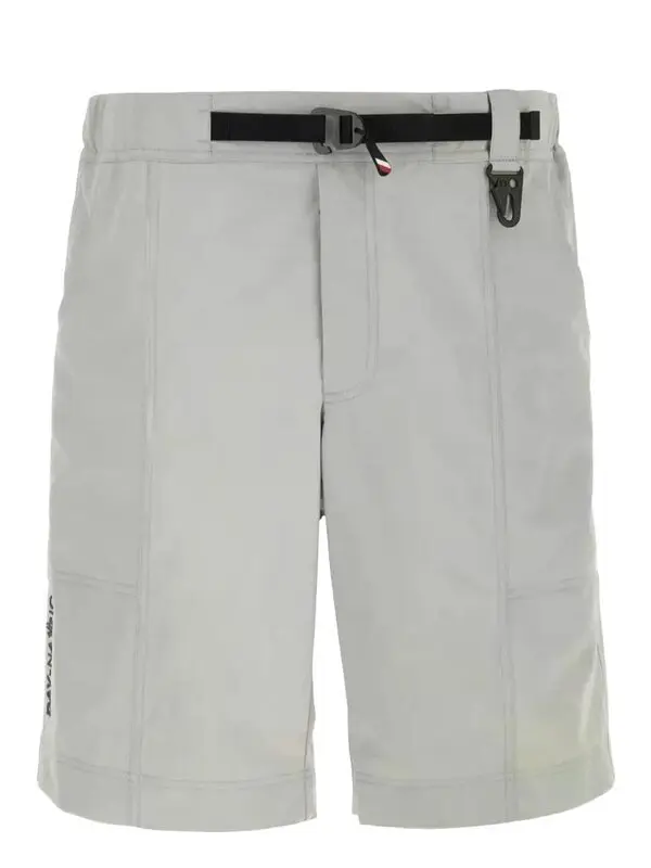Moncler Belted Shorts - Grey