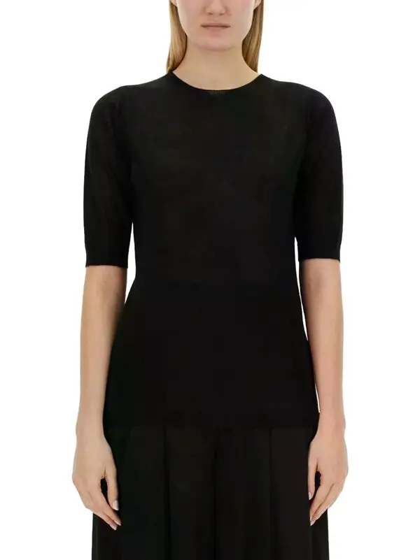 Fabiana Filippi Cashmere T-shirt - Black