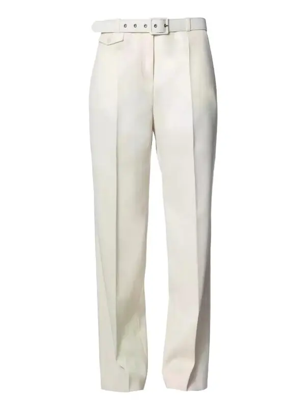 Givenchy Belted Trousers - White