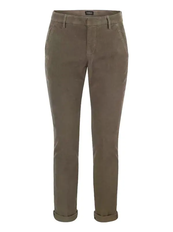 DONDUP Slim Milleraies Trousers - Green