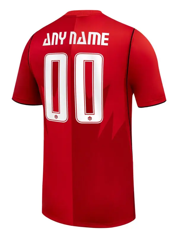 Nike Canada Stadium Home Dri-fit Soccer Replica Custom Jersey - Red