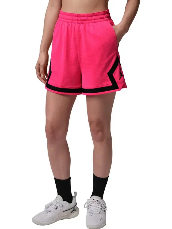 JORDAN Sport 4" Diamond Shorts - Pink