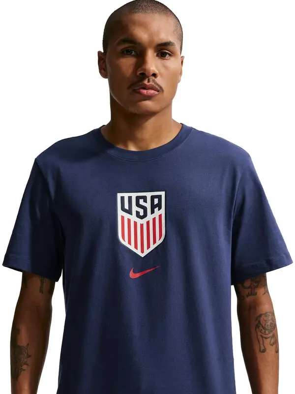 Nike Usmnt Soccer T-shirt - Blue