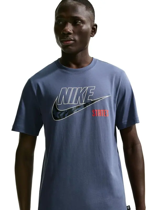 Nike Usmnt Soccer T-shirt - Blue