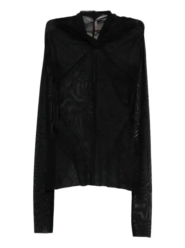 Rick Owens Kairo Twisted Top - Black