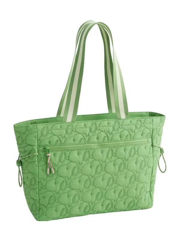 VERA BRADLEY Peanuts Hathaway Tote Bag - Green