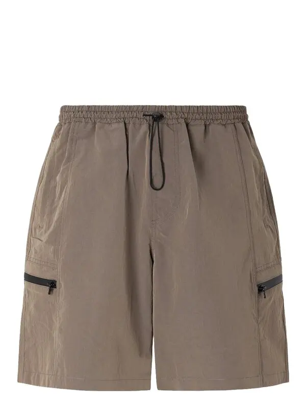 FRIZMWORKS Straight-leg Ripstop Shorts - Green