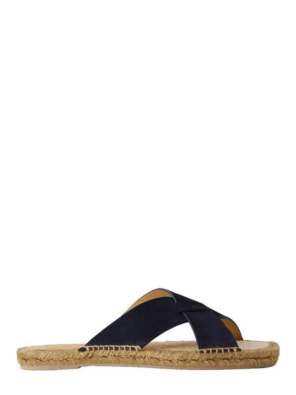 CastaÑer Keanu Suede Sandals - Blue