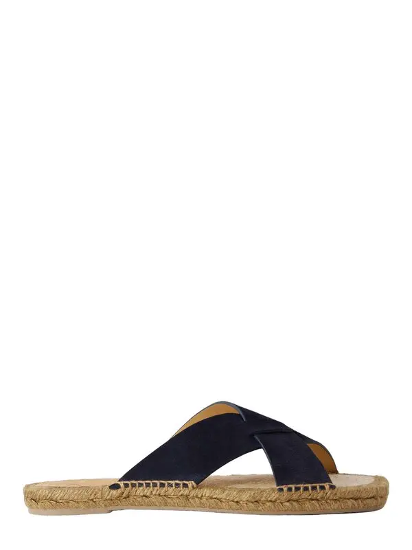 CastaÑer Keanu Suede Sandals - Navy