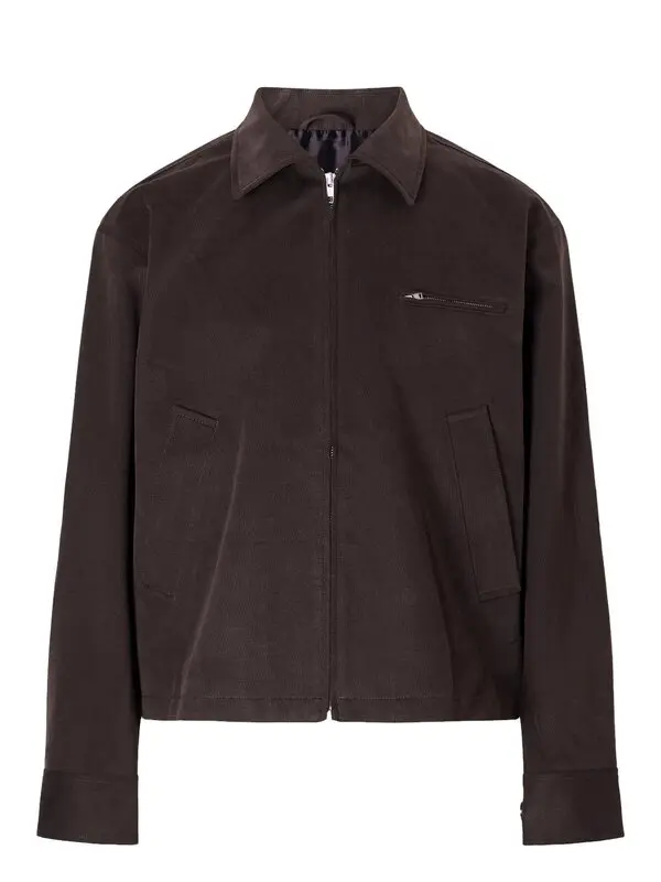 MFPEN Postal Cotton-velvet Jacket - Brown