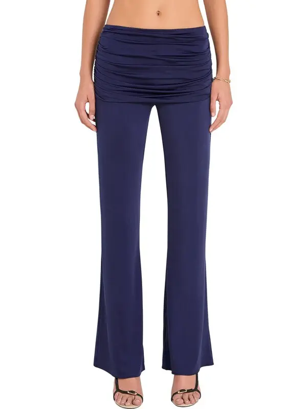 Amanda Uprichard Marcelle Pants - Navy