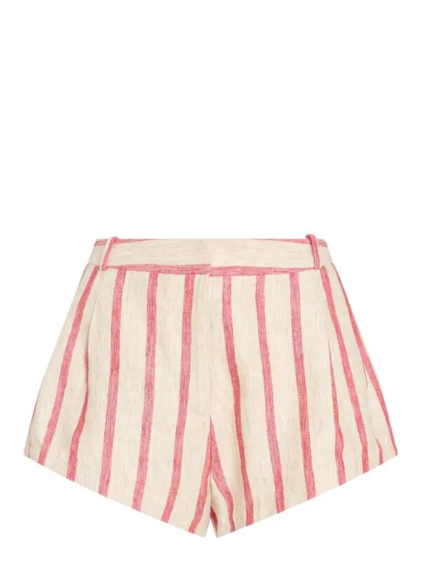 Amanda Uprichard Jeremiah Short - Red Stripe