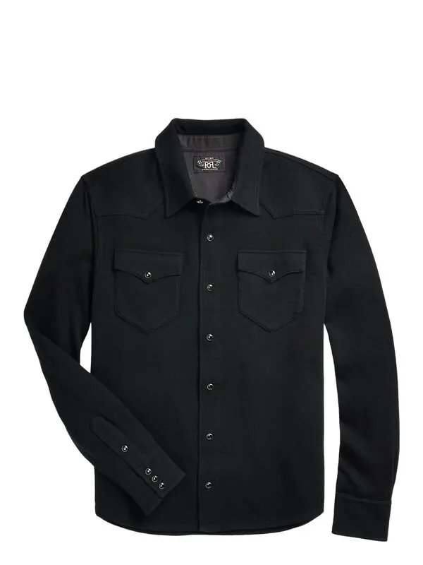 Ralph Lauren Western Shirt Sweater - Black