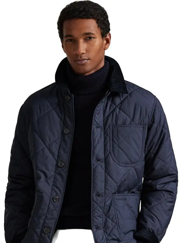 Ralph Lauren Hurston Relaxed Quilted Jacket - College Navy