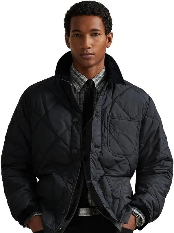 Ralph Lauren Hurston Relaxed Quilted Jacket - Polo Black