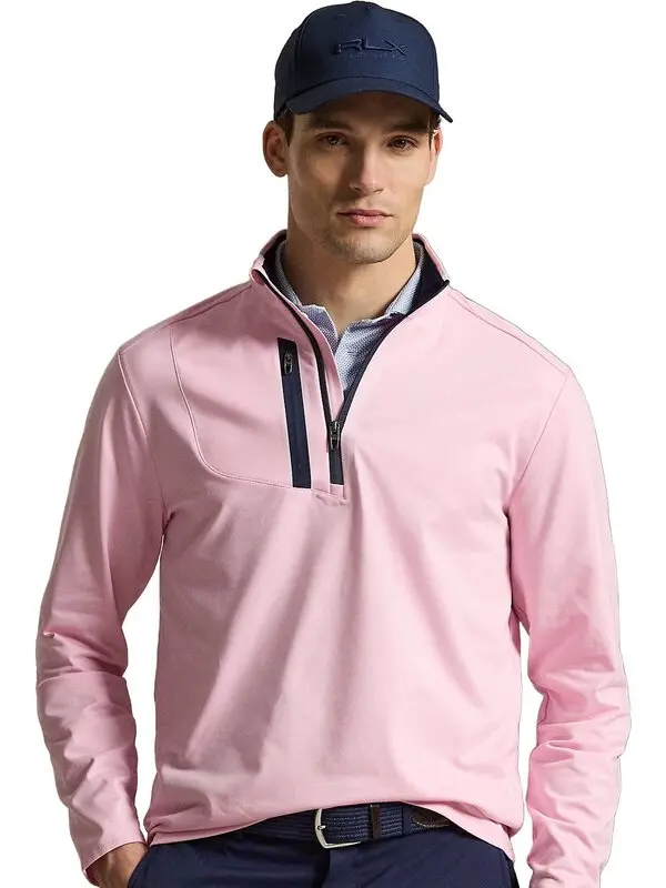 Ralph Lauren Stretch Jersey Pullover - Carmel  Pink