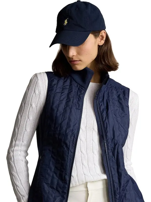 Ralph Lauren Performance Full-zip Quilted Vest - Refined Navy