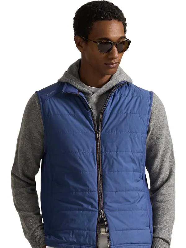 Ralph Lauren Hybrid Full-zip Vest - Old Royal