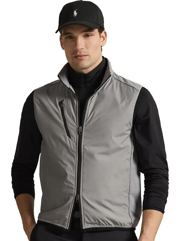 Ralph Lauren Hybrid Full-zip Vest - Peak Grey