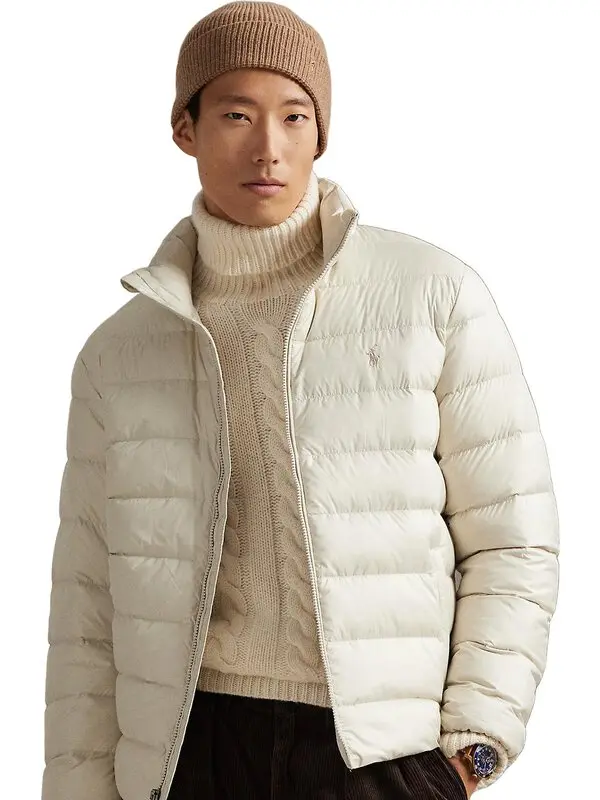 Ralph Lauren Padded Packable Down Jacket - Basic Sand