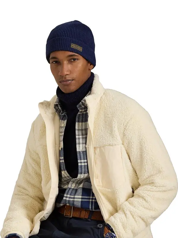 Ralph Lauren Fleece Hybrid Jacket - Andover Cream