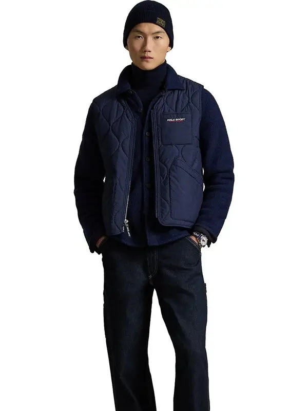 Ralph Lauren Polo Sport Quilted Vest - Newport Navy