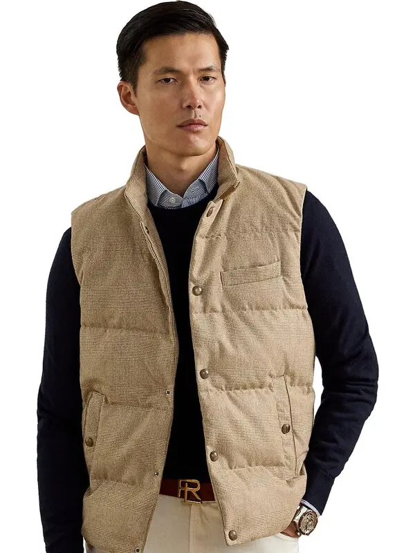 Ralph Lauren Whitwell Down Vest - Light Brown