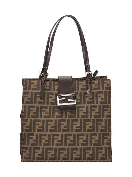 Fendi Zucca Tote Bag - Brown