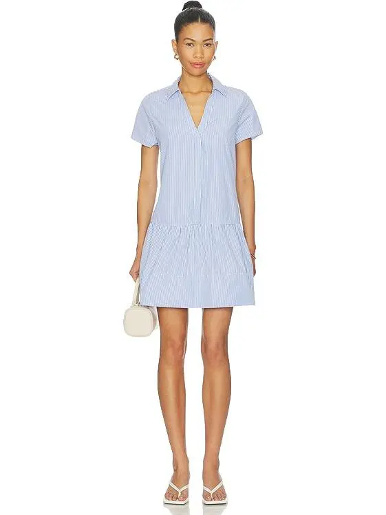 Brochu Walker Antibes Dress - Blue Stripe