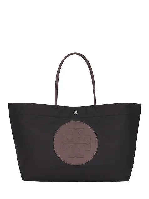 Tory Burch Ella Twist Tote - Black