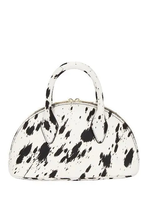 Studio Amelia Adler Top Handle Bag - Dalmatian
