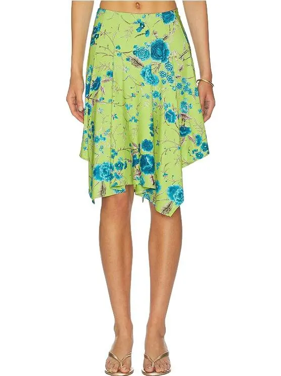 Miaou Ty Skirt - Verdant Piano